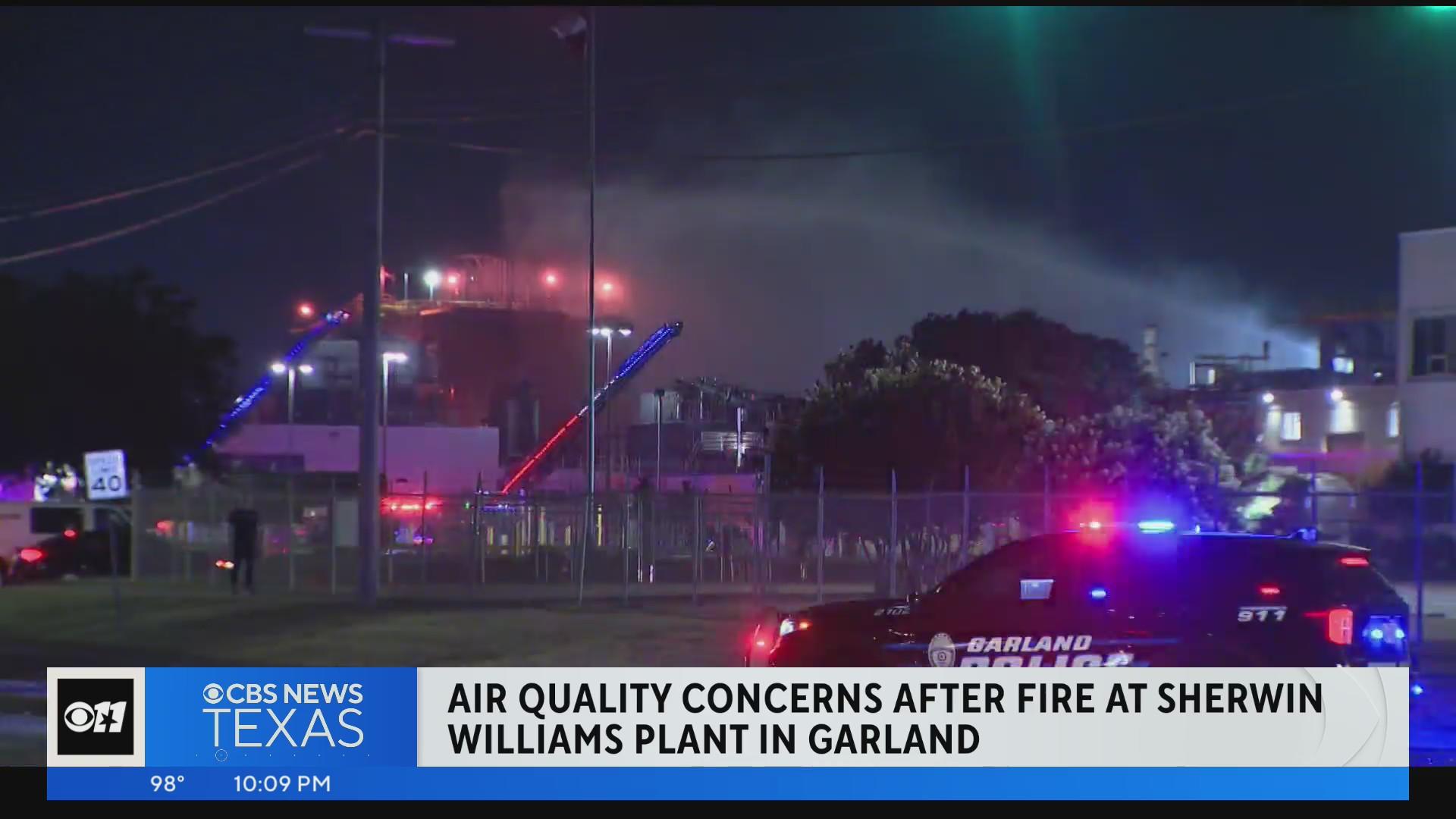 Investigation underway after explosion at Sherwin Williams plant - CBS ...