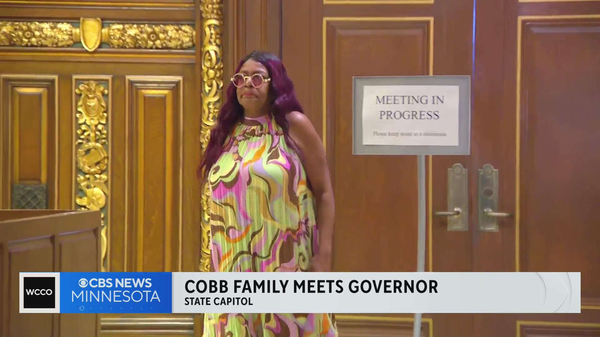 Ricky Cobb II's family meets with Minnesota Gov. Tim Walz - CBS Minnesota