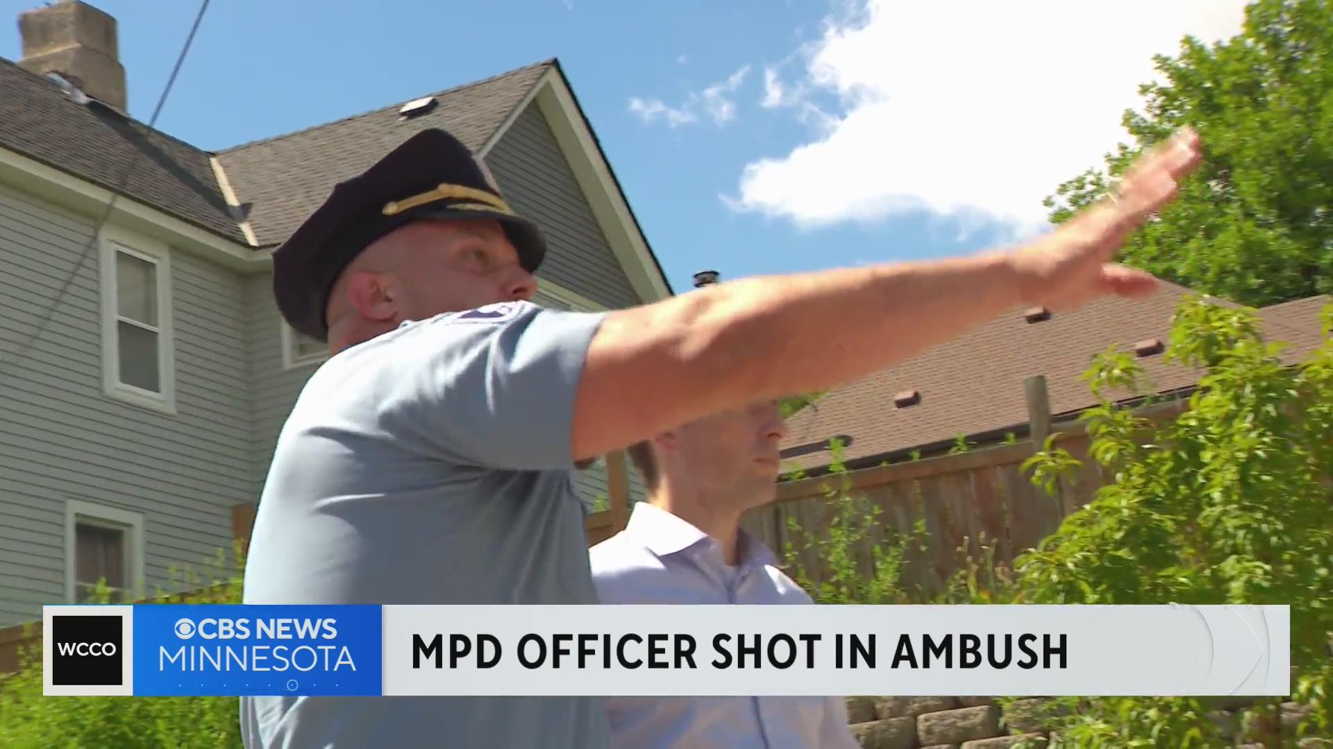 MPD officer shot, 4 arrested after pursuit in north Minneapolis - CBS ...