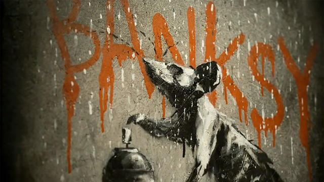 Banksy has unveiled a new mural that many view as a message that ...