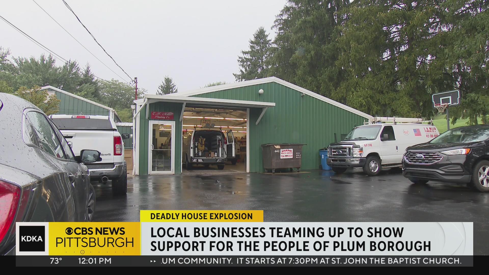 Local businesses helping families impacted by Plum Borough explosion ...