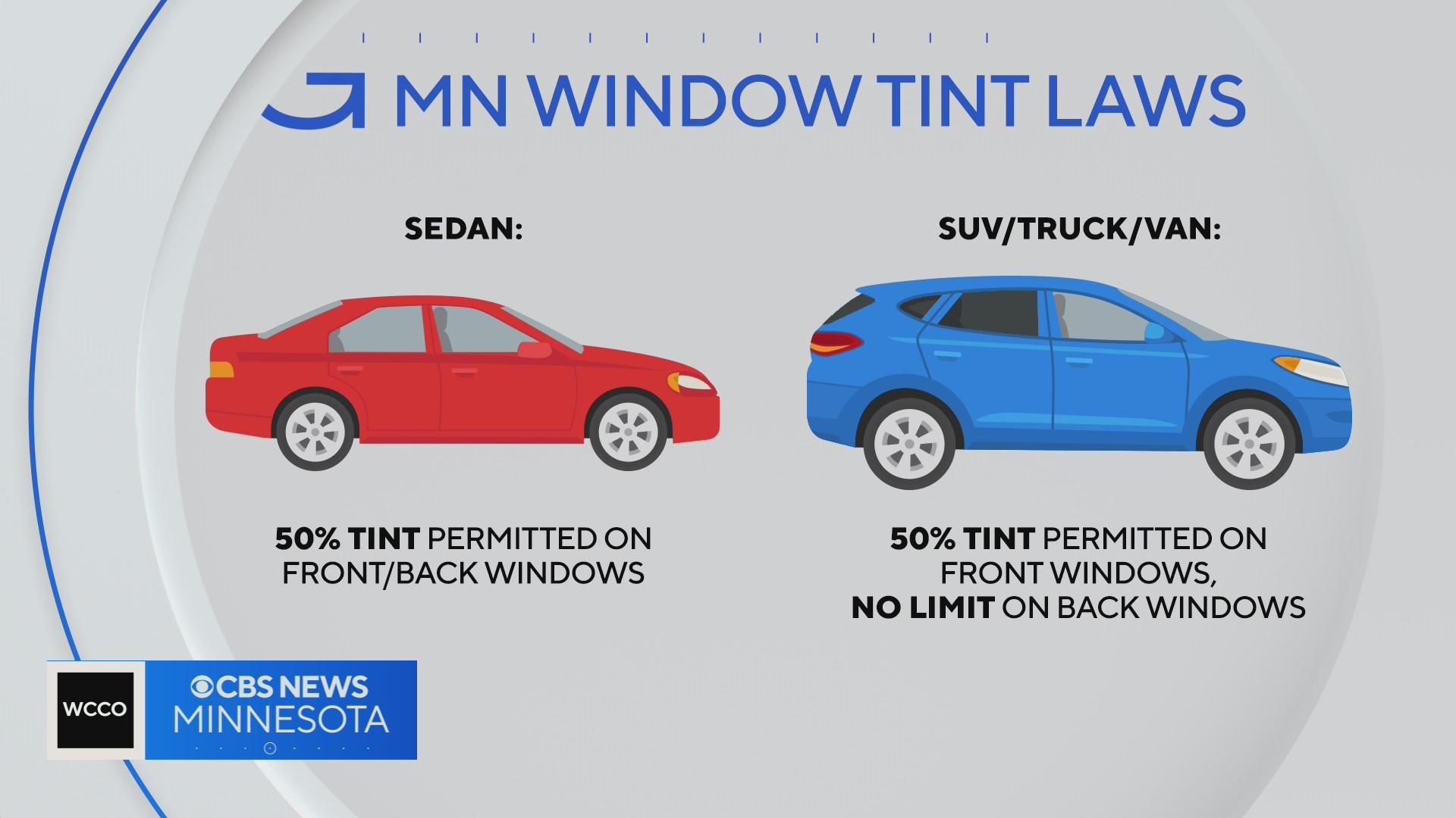 What's the law when it comes to window tint in Minnesota? - CBS Minnesota