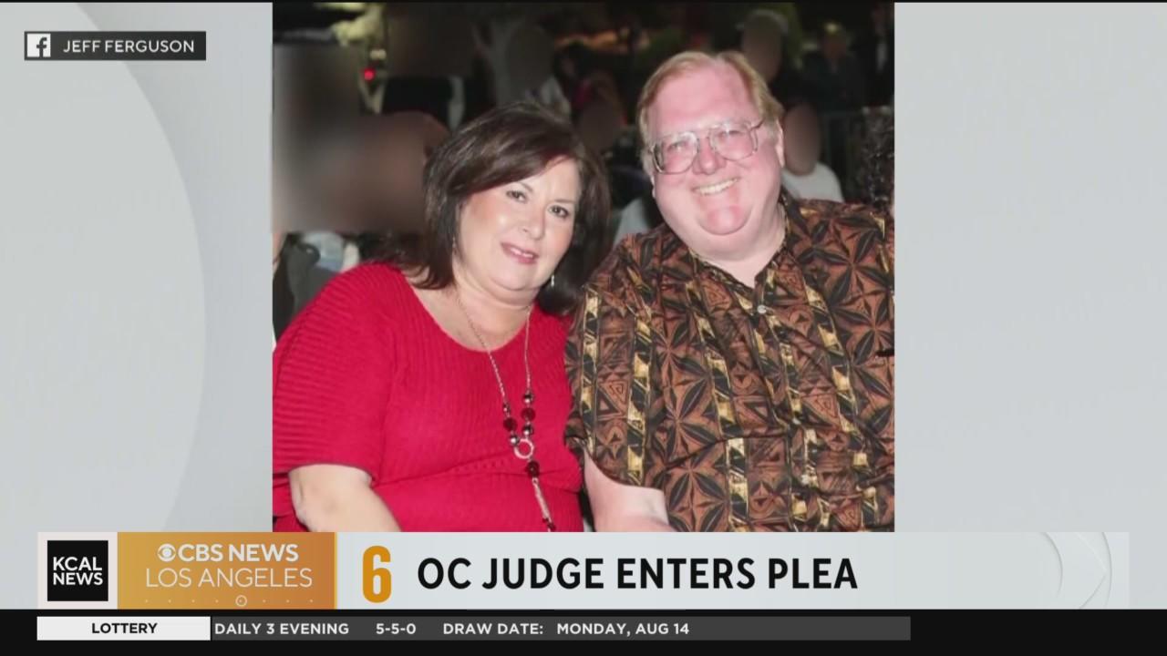 California judge who allegedly texted court staff that he shot his wife pleads not guilty - CBS News