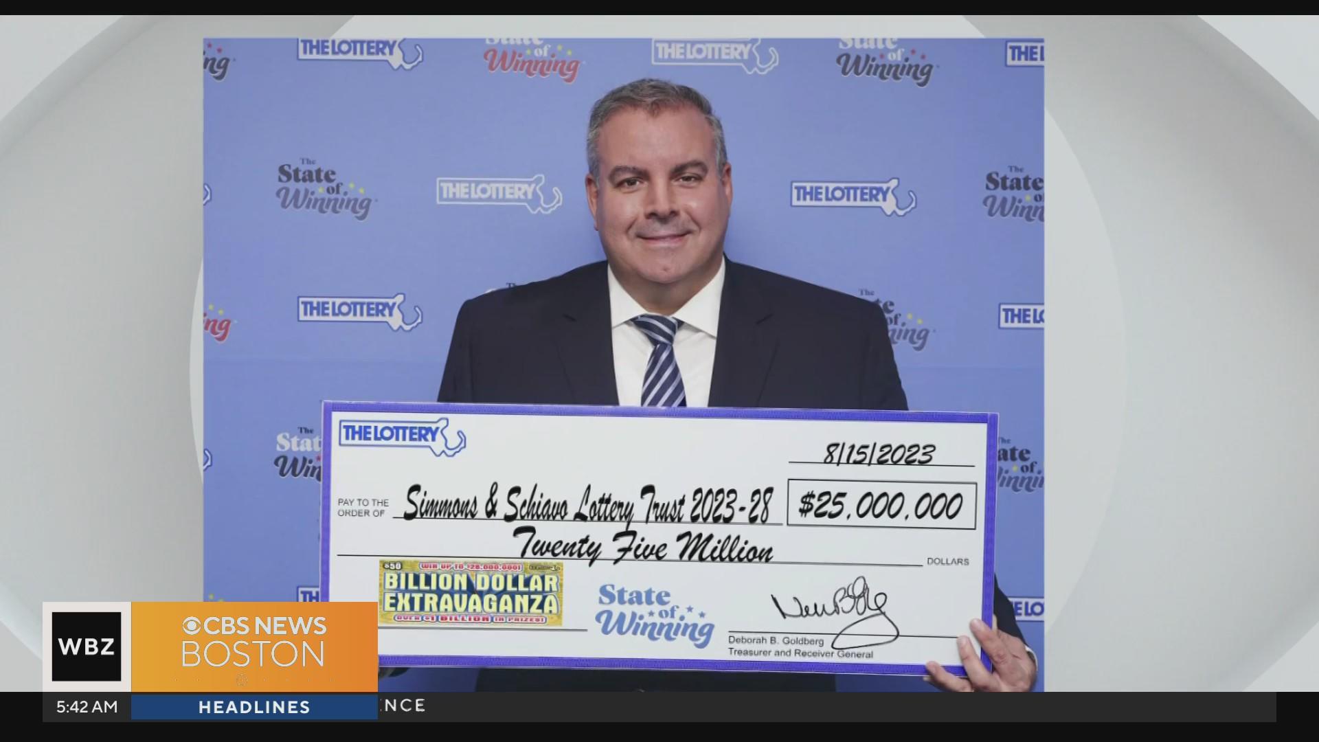 First $25 million prize claimed from Mass Lottery's $50 'Billion Dollar ...