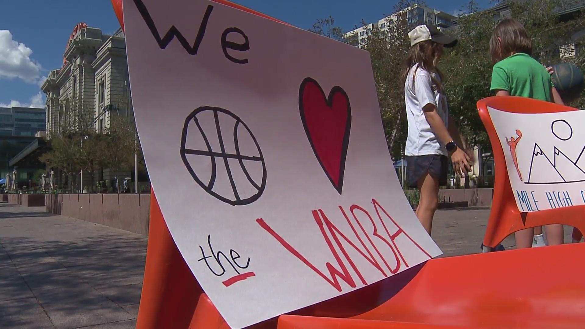 WNBA Commissioner arrives in Denver for pitch on expansion team - CBS ...