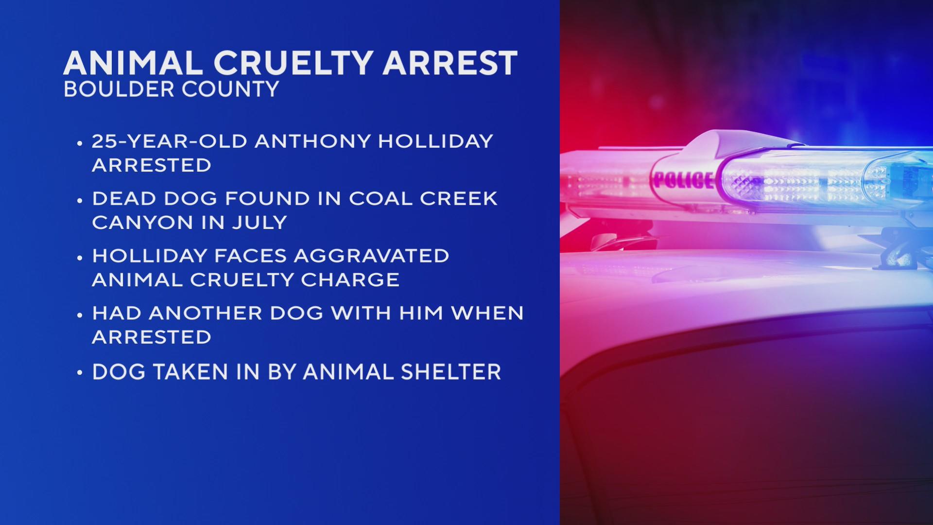Anthony Holliday arrested, suspected of dumping German shepherd's body ...