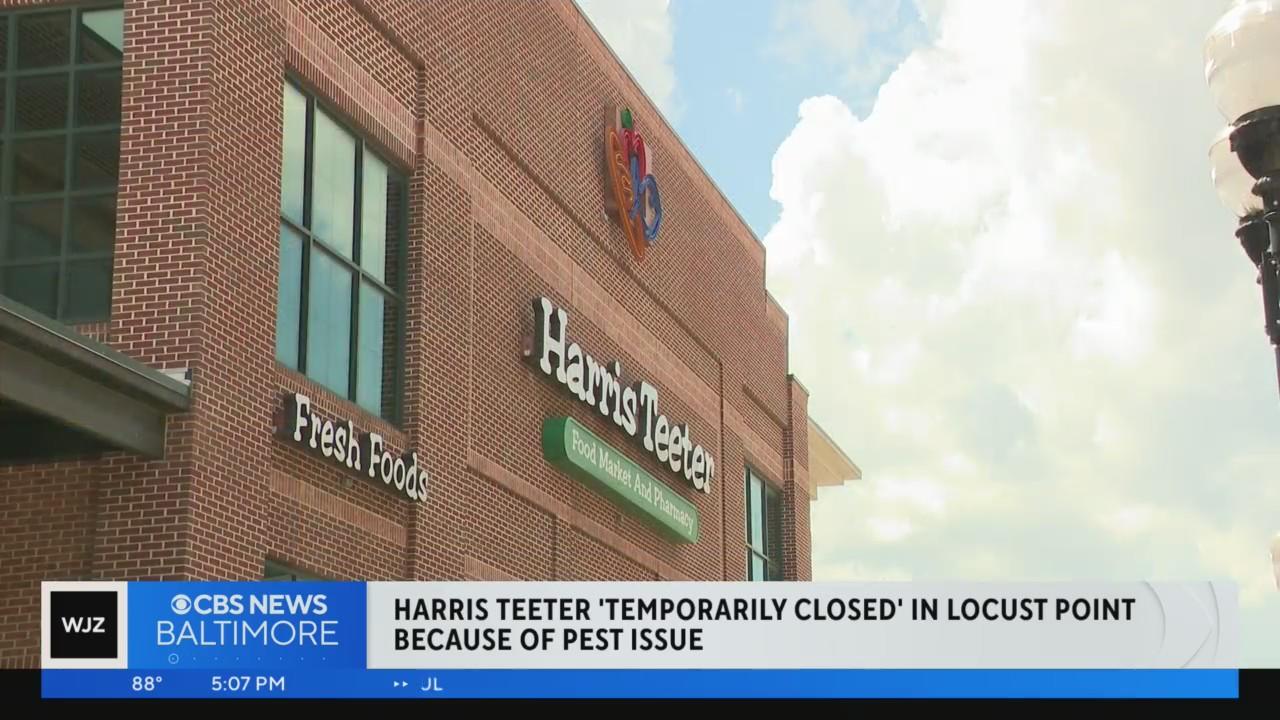 Harris Teeter to reopen Locust Point location following 'pest control ...