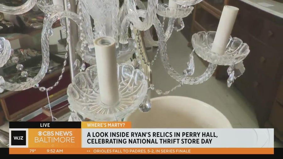 Where's Marty? Taking a look inside Ryan's Relics in Perry Hall - CBS ...