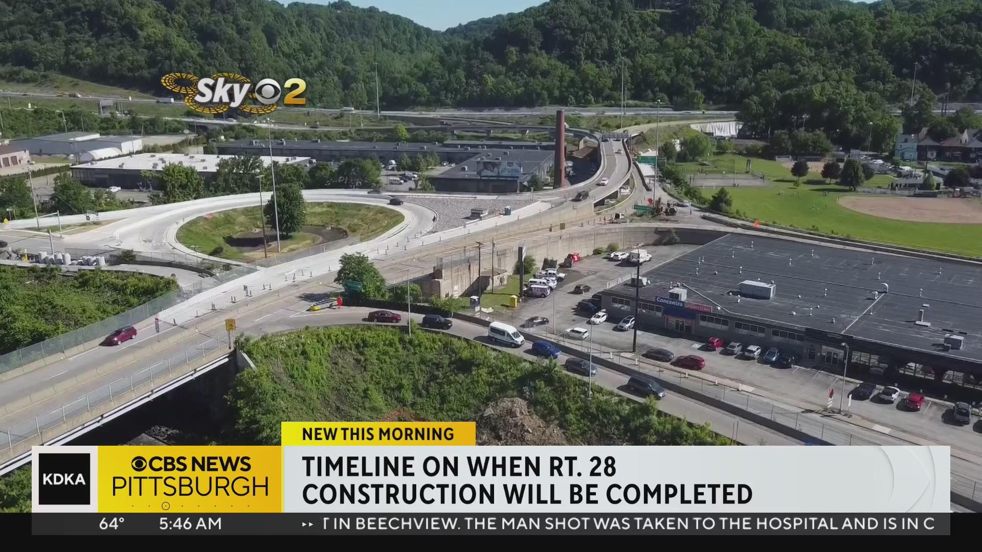 'Nothing but good news:' Route 28 construction to be mostly concluded ...