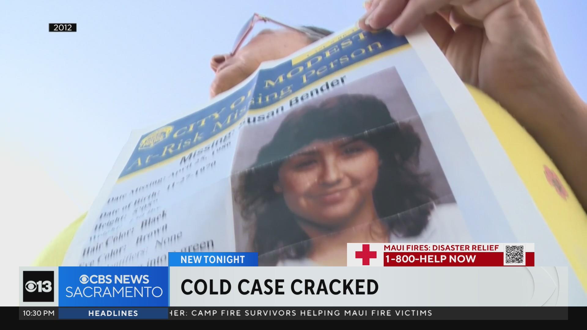 Arrest made in 1986 disappearance of Modesto teen Susan Robin Bender ...