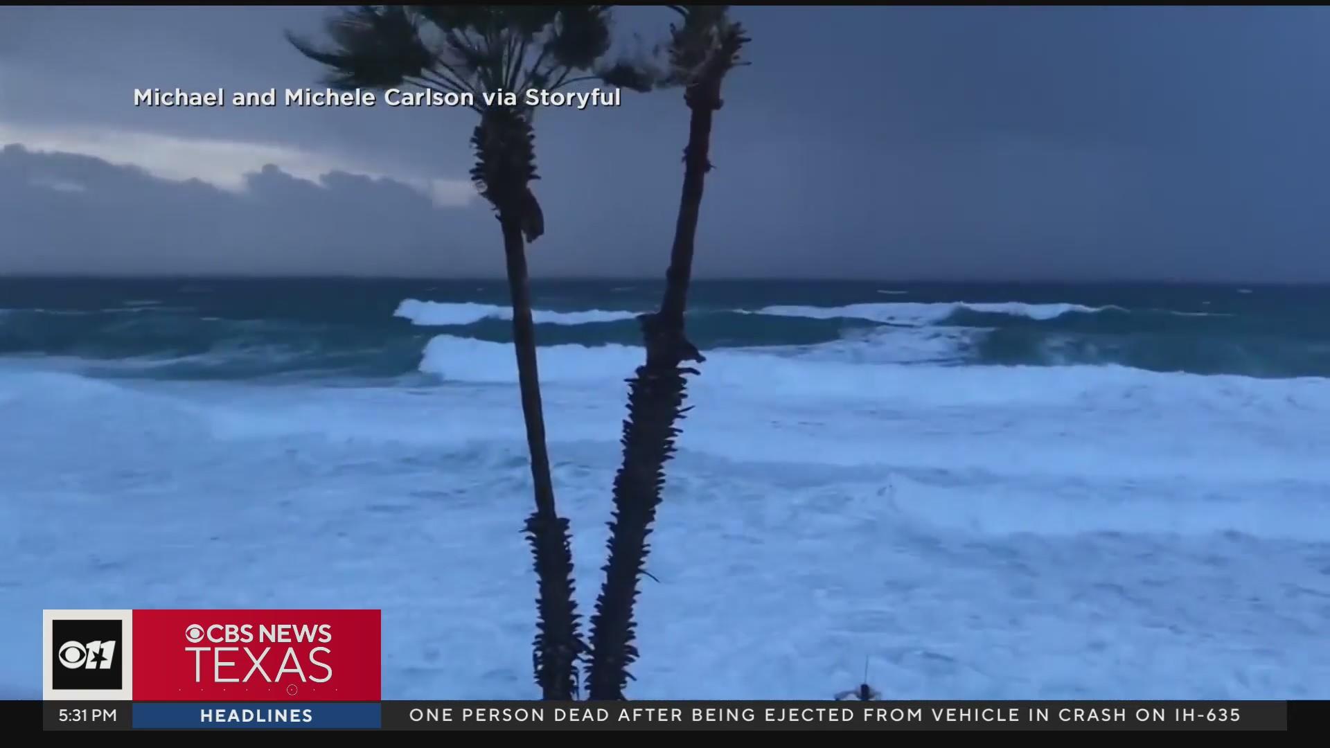 Tropical Storm Hilary makes landfall along Baja coast, carrying deluge ...