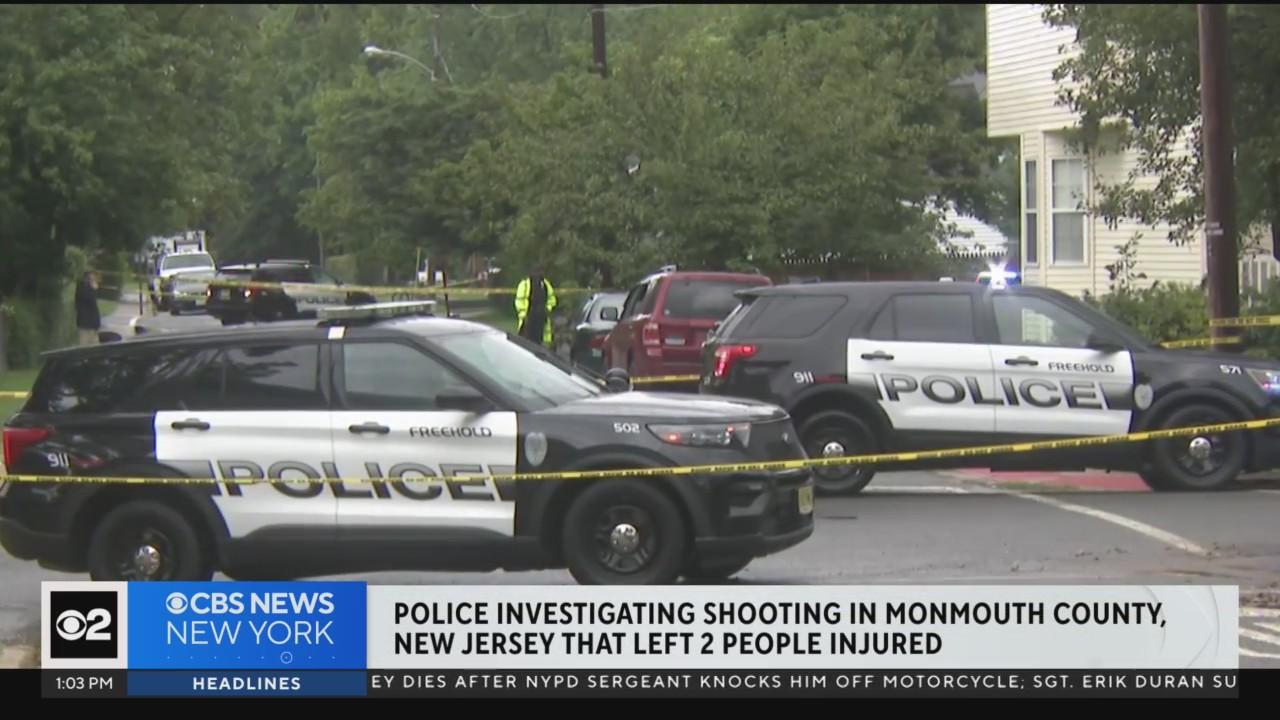 Police investigating after 2 people shot in Freehold, New Jersey - CBS ...