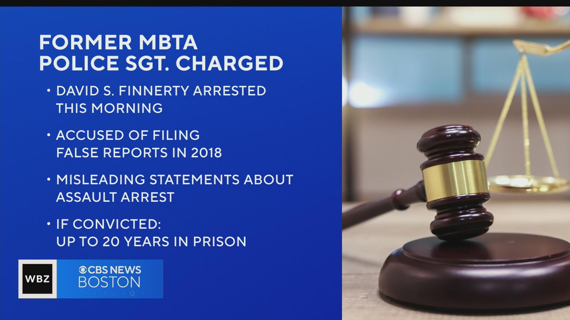 Former Transit Police Sgt. David Finnerty accused of filing false ...