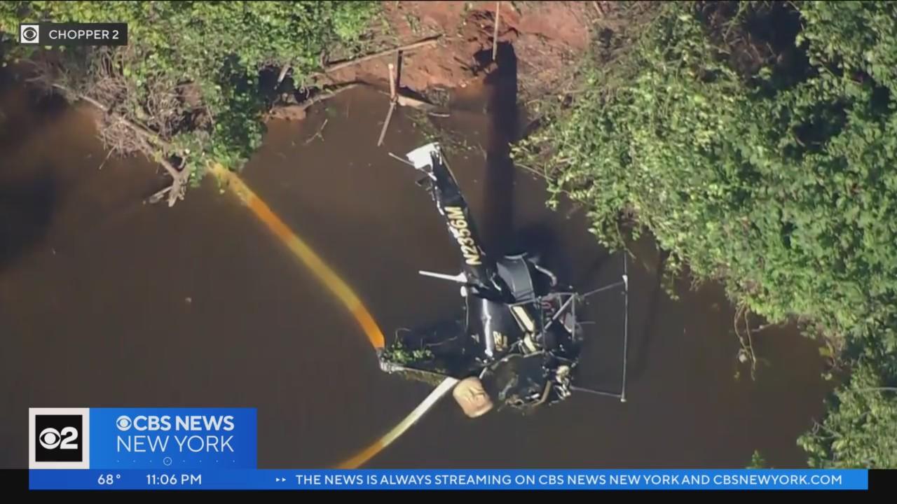 Pilot killed in helicopter crash in South Brunswick, New Jersey - CBS ...