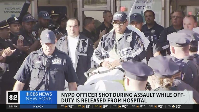 NYPD Officer Christopher Campos released from hospital after being ...