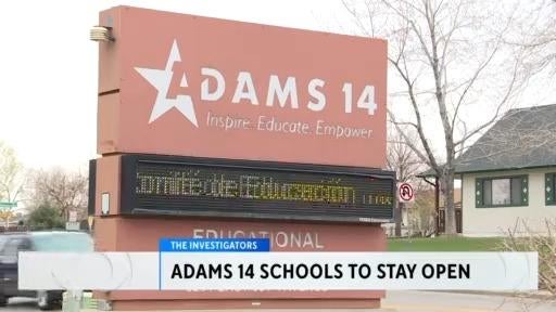 Adams 14 Schools no longer facing closure after committee says state's ...