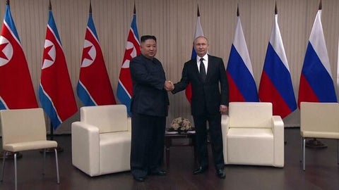 Kim Jong Un plans to meet Vladimir Putin in Russia, U.S. official says - CBS News