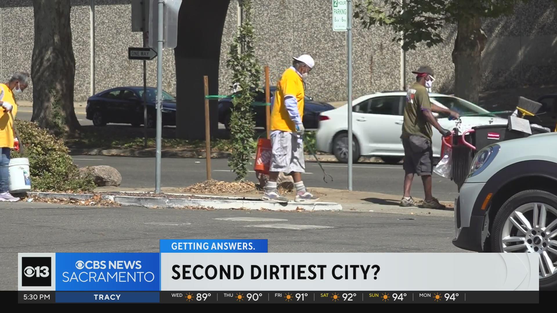 Sacramento ranked the second dirtiest city in America, ahead of cities ...