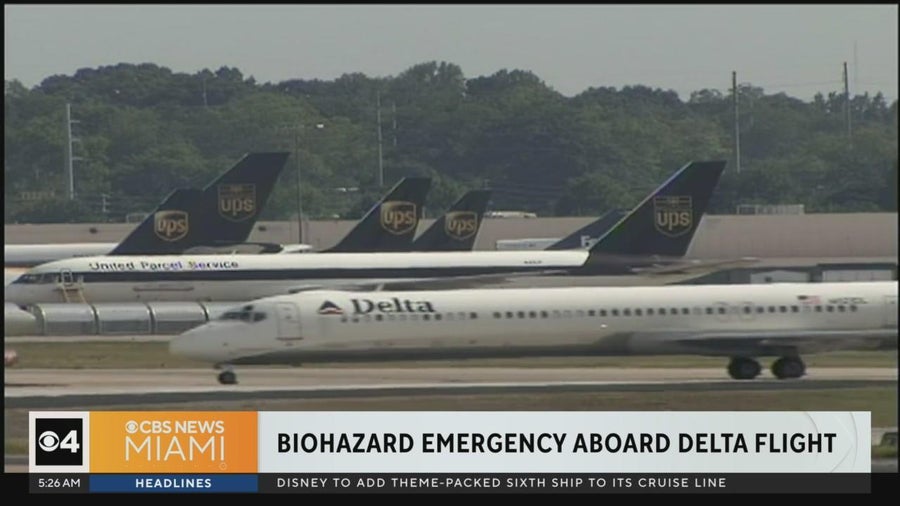 Delta flight forced to turn around because of passenger's explosive ...