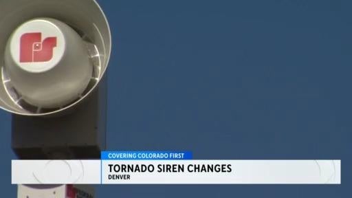 Denver updates tornado siren usage to include all-hazard approach - CBS ...