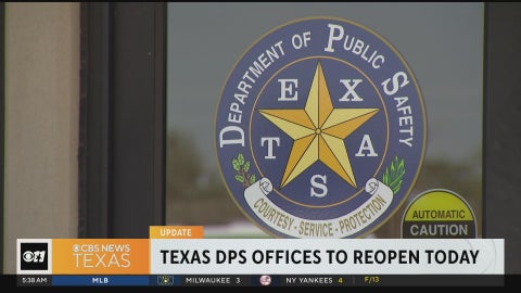 Texas DPS rebooking appointments ahead of offices reopening Monday ...