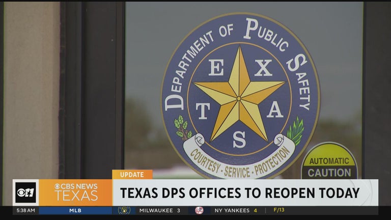 Texas DPS rebooking appointments ahead of offices reopening Monday ...
