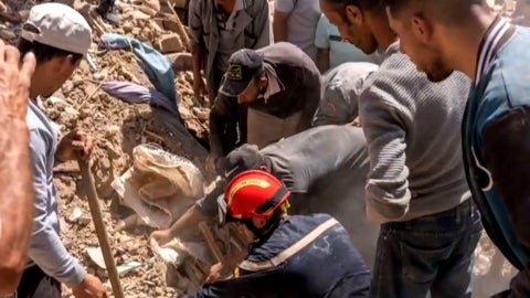 Morocco earthquake: Photos show widespread devastation - CBS News