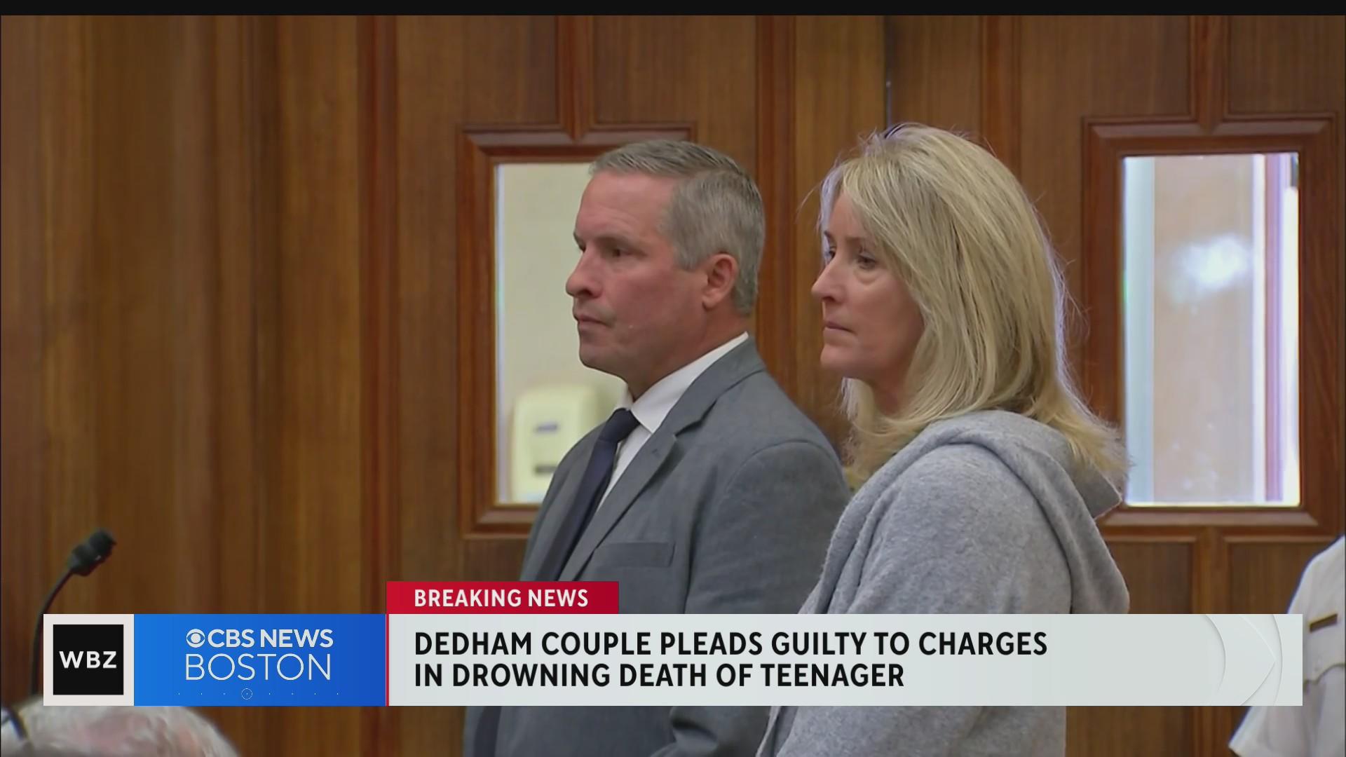 Dedham couple pleads guilty in drowning death of Alonzo Polk at ...