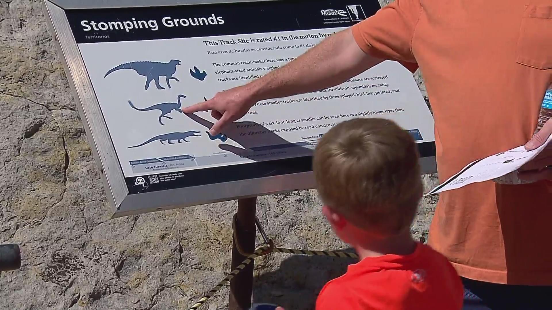 Drones and other technology mapping dinosaur tracks in Colorado amid ...