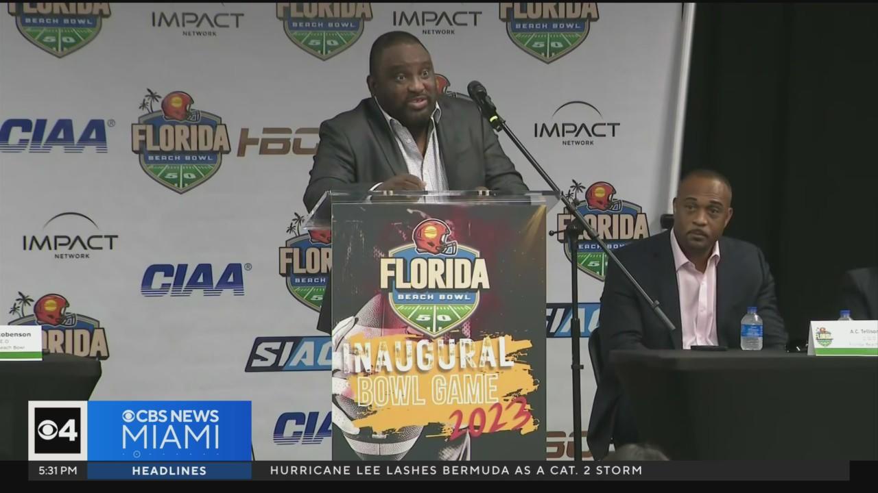 New Florida Beach Bowl game will feature 2 HBCUs during post-season ...
