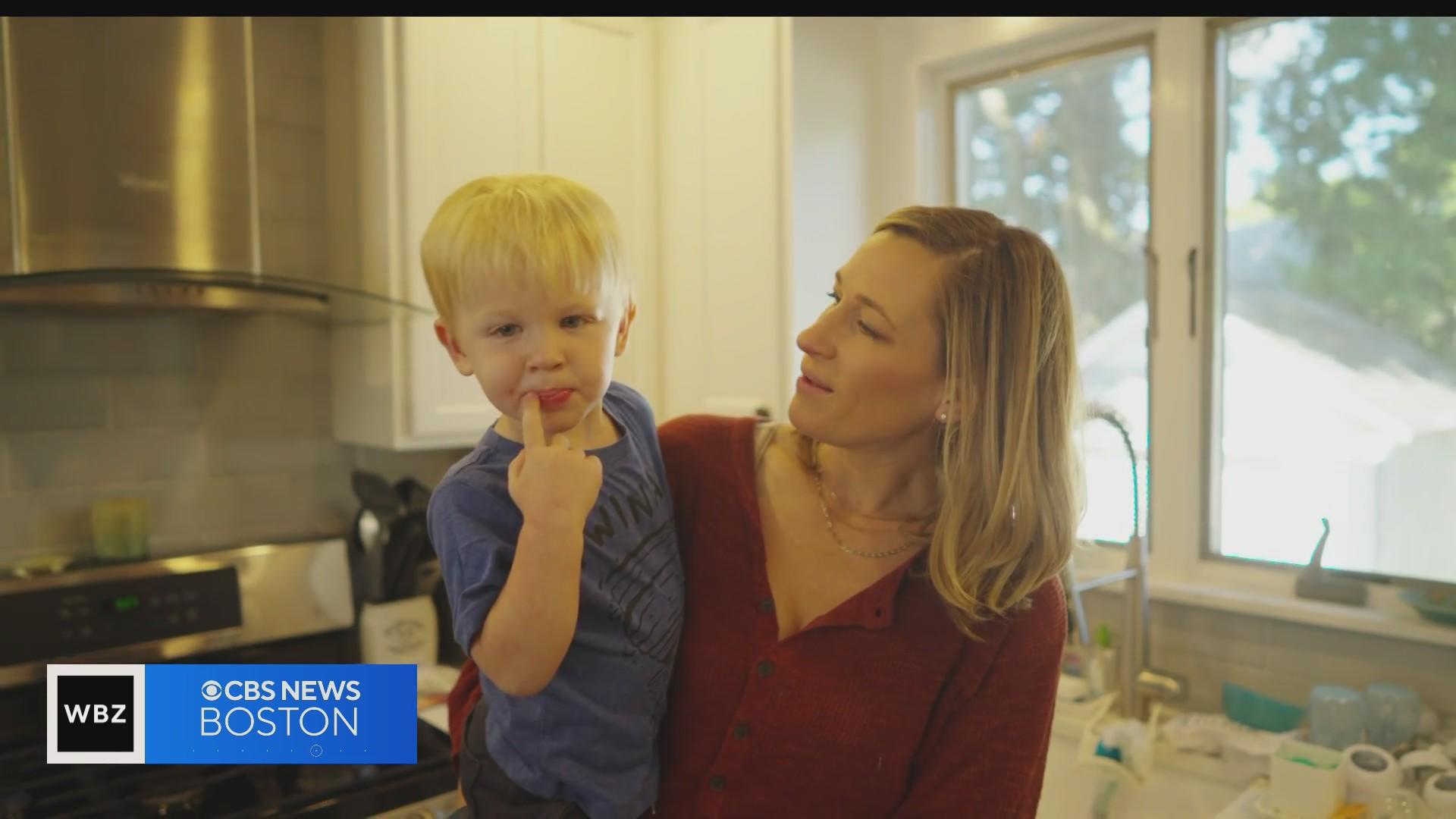 Sarah Wroblewski's son Declan undergoes successful brain cancer surgery ...