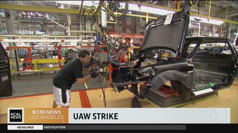 These are the vehicles most impacted by the UAW strike - CBS News