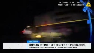 Former Colorado officer avoids jail for putting handcuffed woman in police vehicle that was hit ...