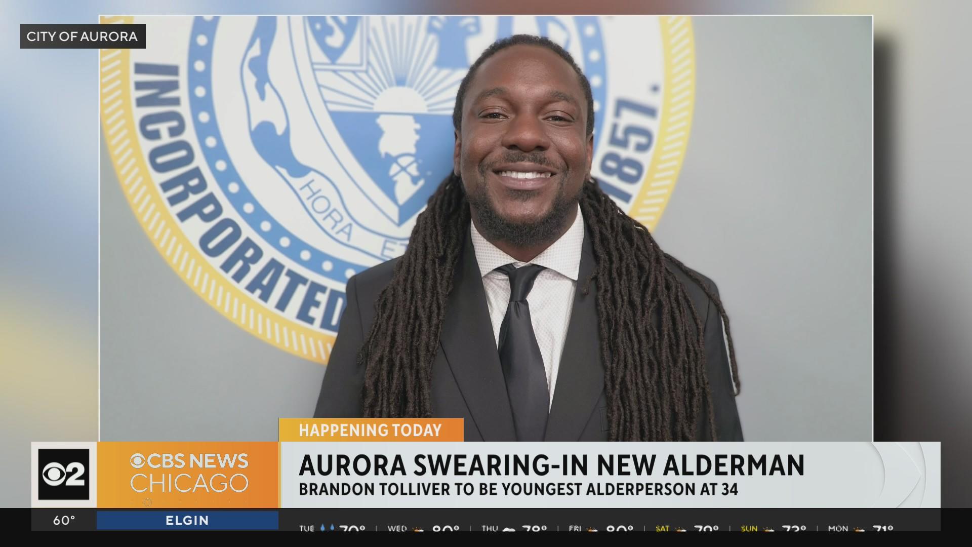 Brandon Tolliver to be sworn in as Aurora's youngest City Council ...