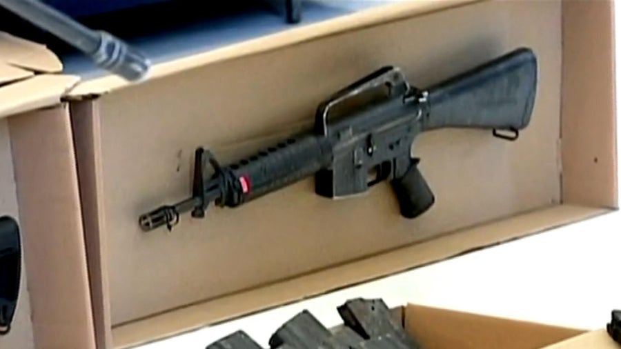 Police in Spain unearth underground shooting range and buried guns ...