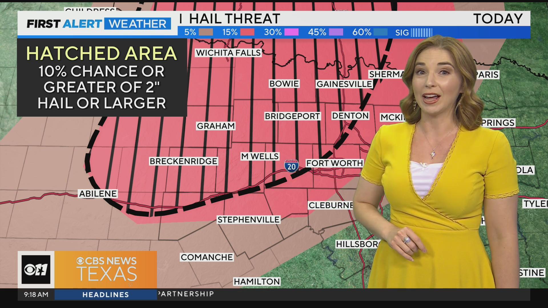 Strong, severe storms possible for North Texas Tuesday night - CBS Texas