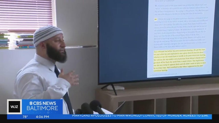 Alibi witness Asia McClain Chapman explains why Adnan Syed should not ...