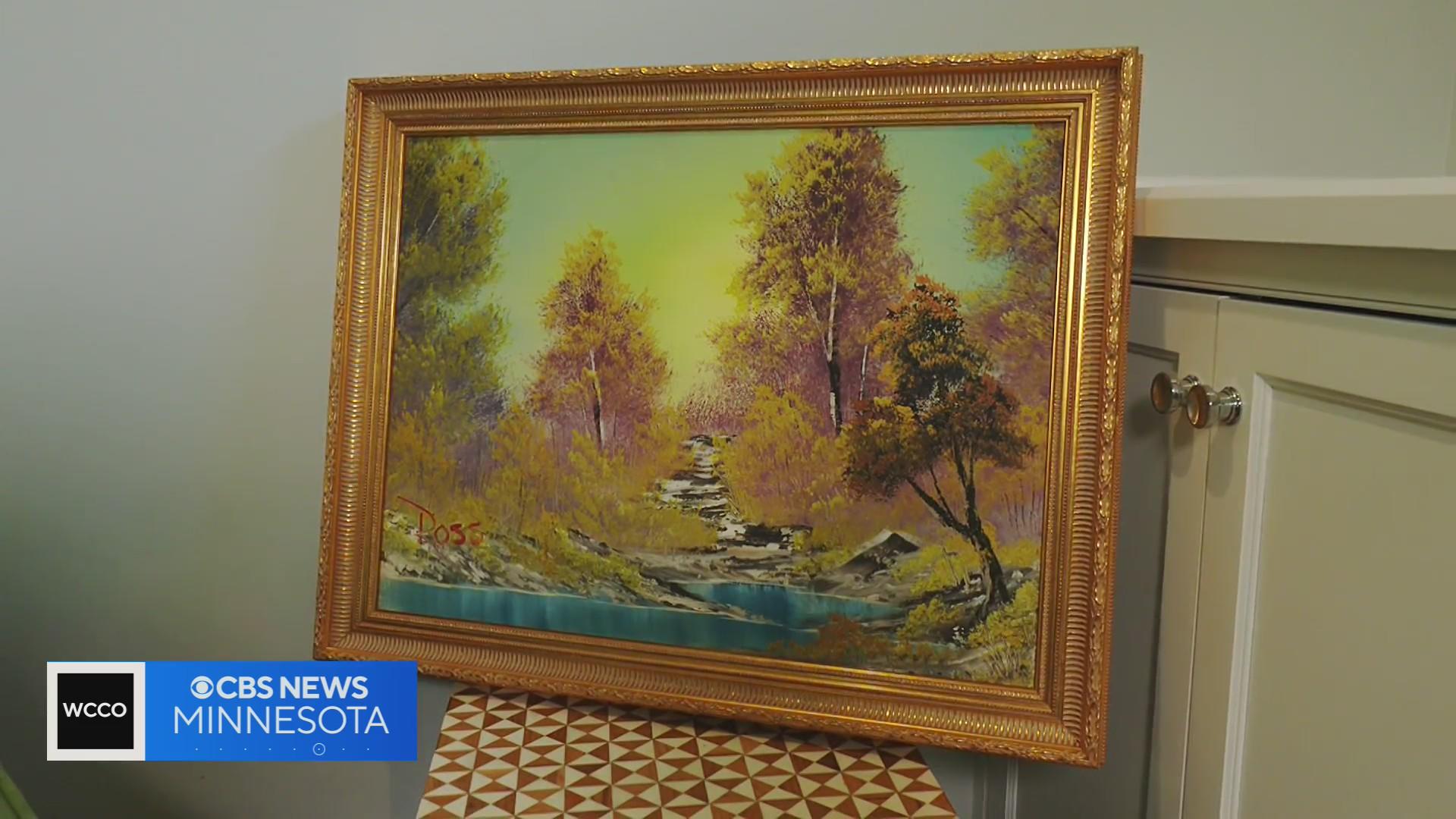 Twin Cities art gallery selling "the rookie card of Bob Ross paintings ...