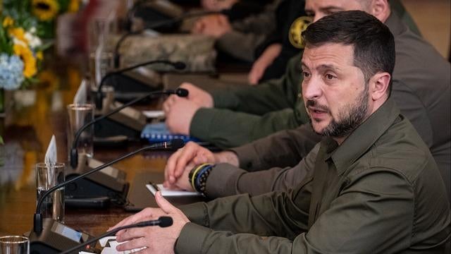 Ukrainian forces launch second missile strike on Crimean city of ...