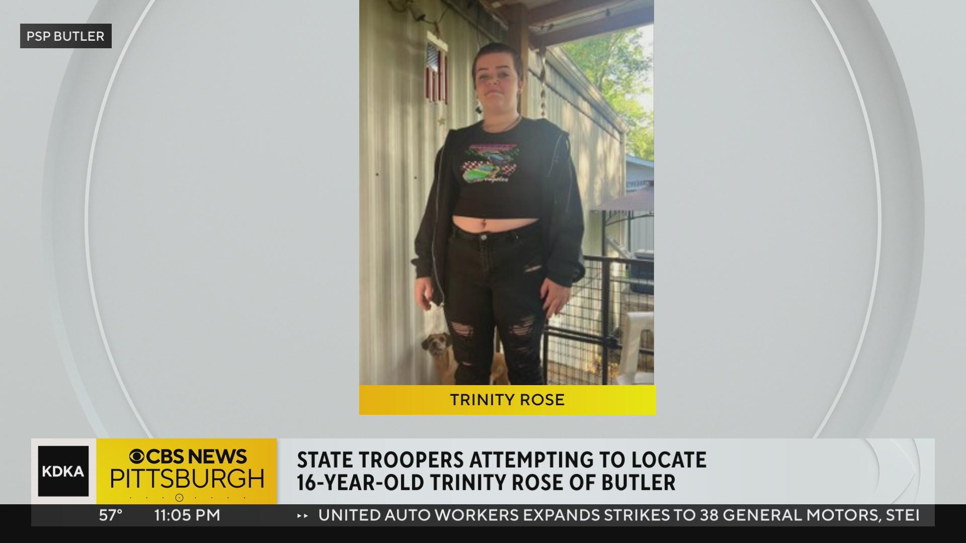 Pennsylvania State Police searching for missing 16-year-old Trinity ...