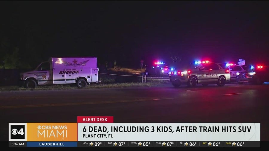 6 people, including 3 children, dead in Florida after train crashes ...