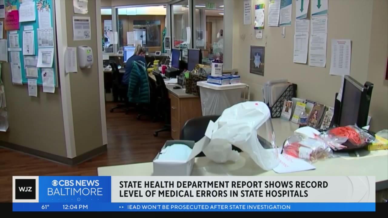 Maryland health department report shows increase in medical errors in ...