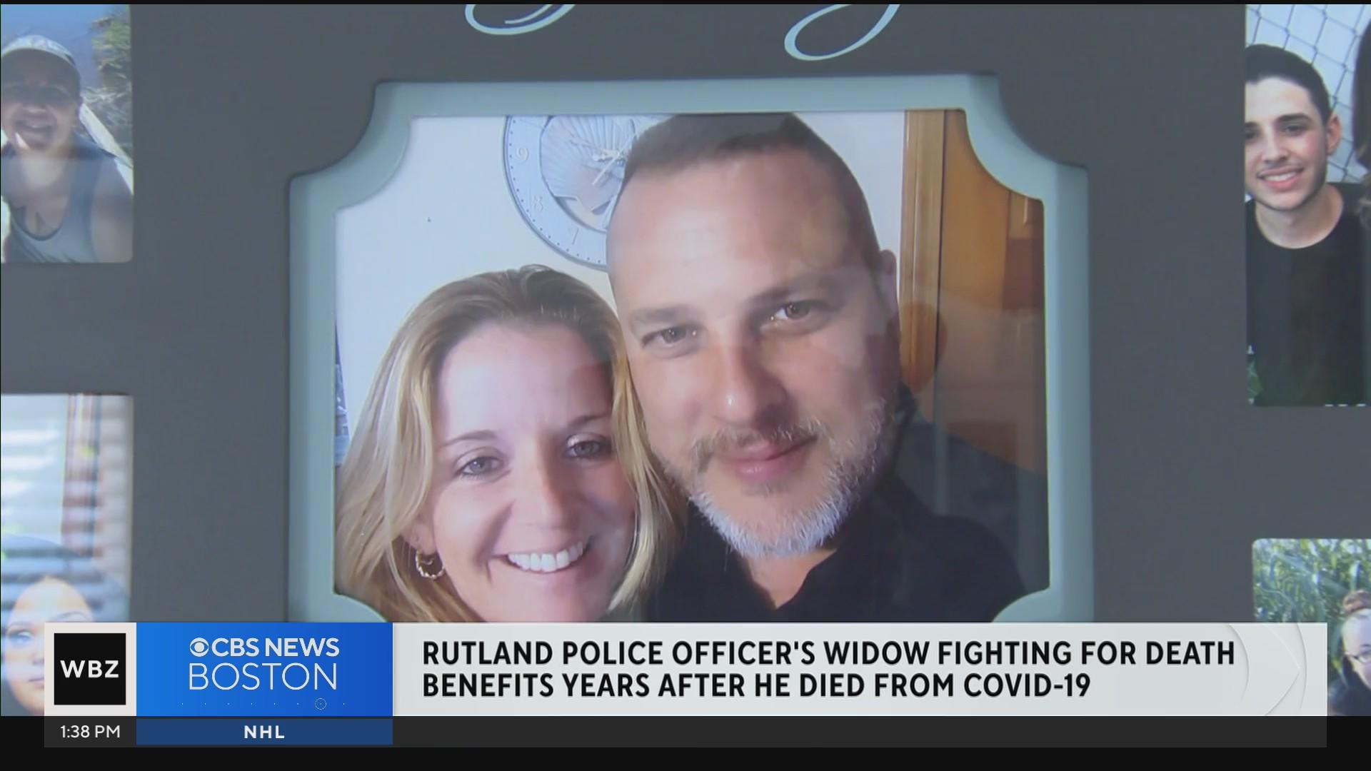 Widow of Rutland officer who died from COVID-19 denied Massachusetts ...