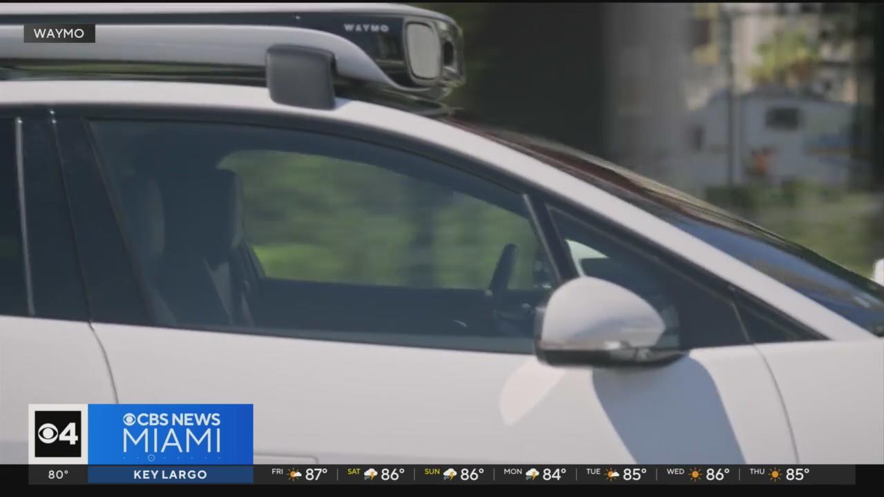 Waymo's self driving cars on Miami streets as company tests its ...