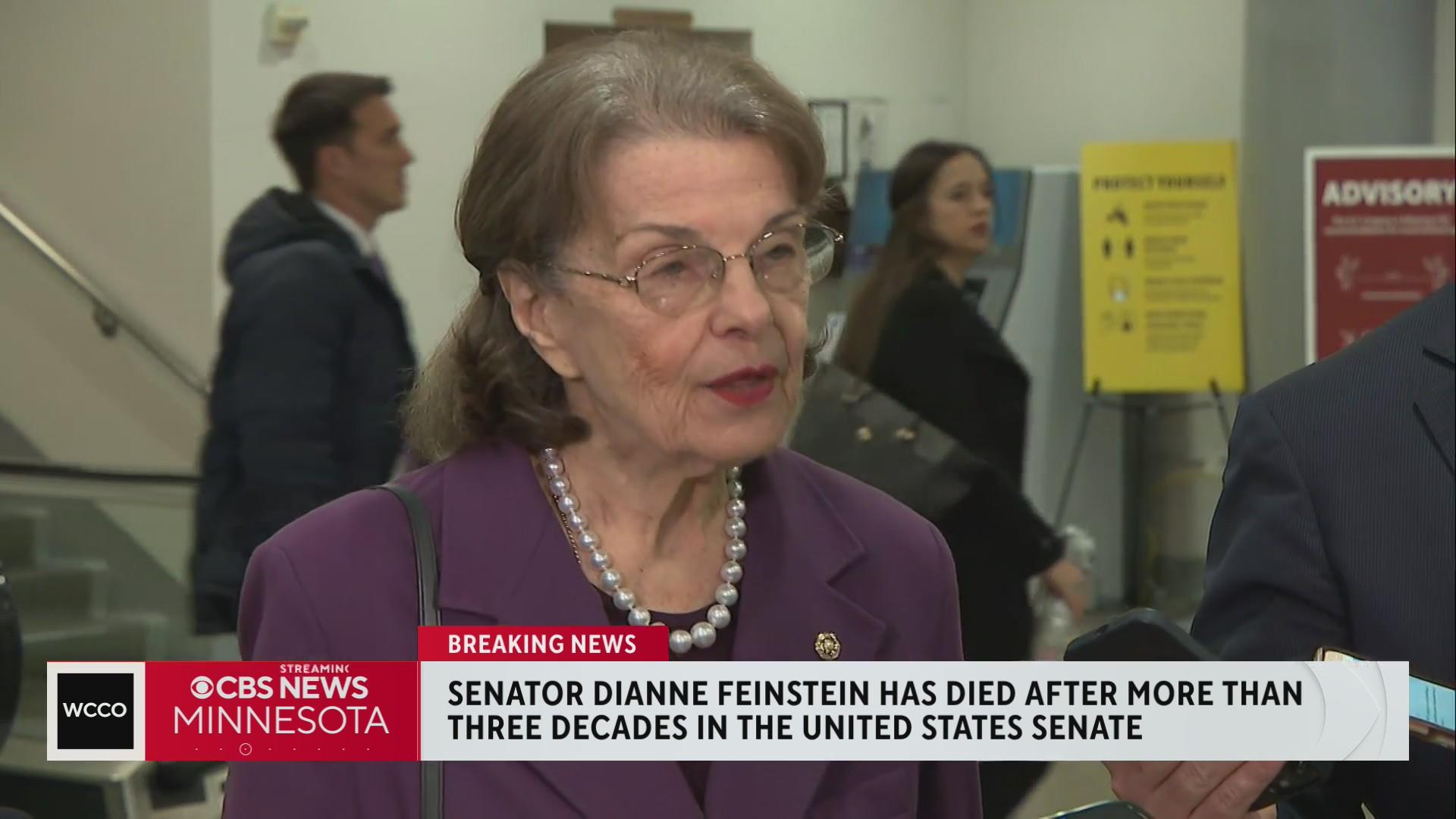 Walz orders flags to fly half-staff in honor of Sen. Dianne Feinstein's ...