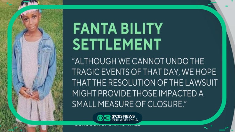 Settlement reached in shooting death of 8-year-old Fanta Bility, Sharon ...