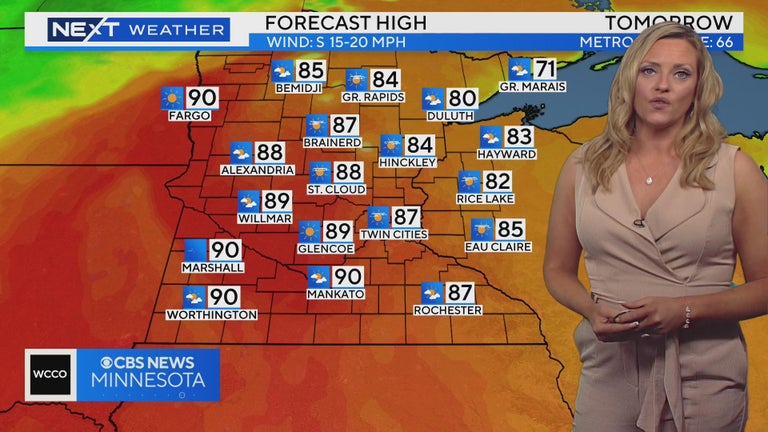 October starts with record-setting heat in Twin Cities - CBS Minnesota