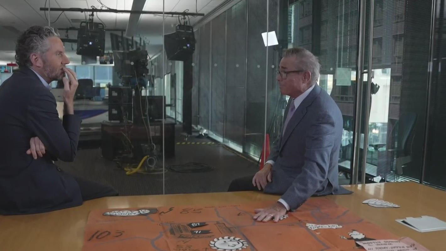 1957 map by CBS 2 weatherman P.J. Hoff is a historical treasure - CBS ...