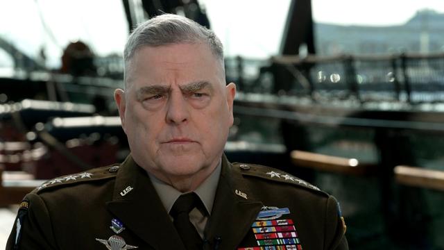 Gen. Milley reviews years as nation's highest ranking military officer ...