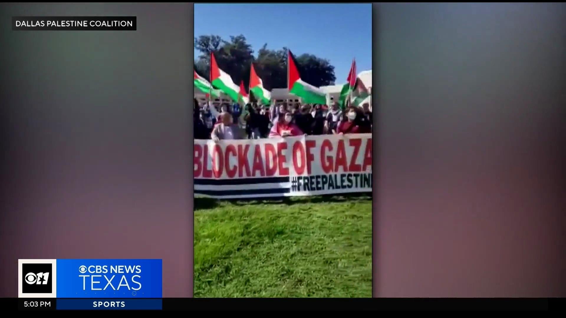 Pro-Palestine rally held in Dallas day after Israel and Hamas at war ...